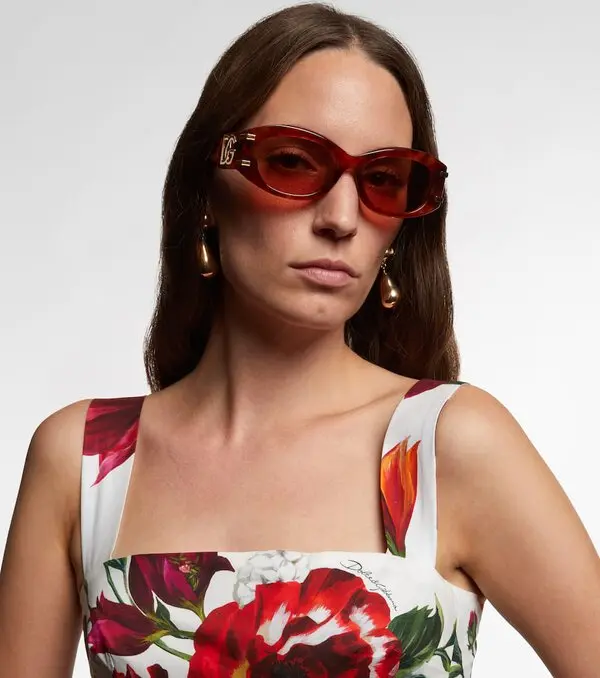 Dolce & Gabbana Dg Oval Sunglasses