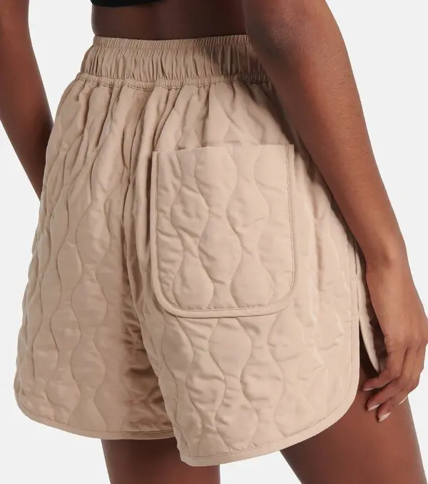 Varley Catrine Quilted Twill Shorts