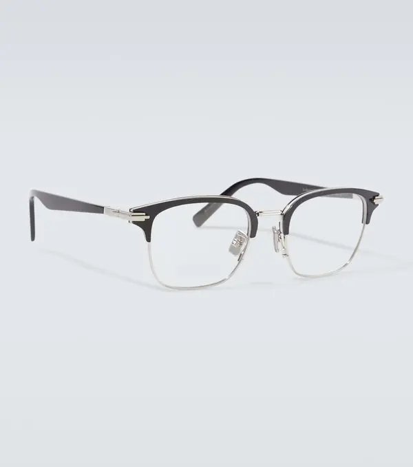 Dior Clubmaster Acetate And Metal Eyeglasses