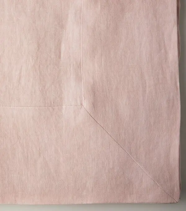 ONCE MILANO Linen Tablecloth - Pink