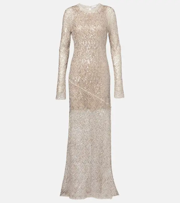 Brunello Cucinelli Sequined Gown