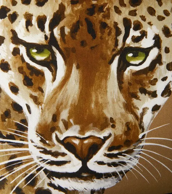 Dolce & Gabbana Leopardo Small Canvas Cushion