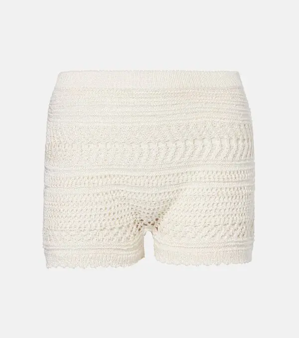 Ralph Lauren Crochet Shorts - White