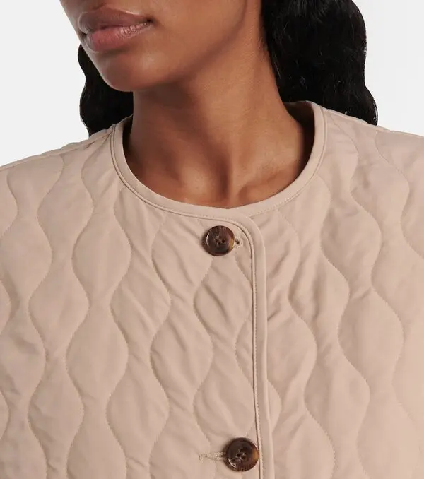 Varley Karla Quilted Twill Vest