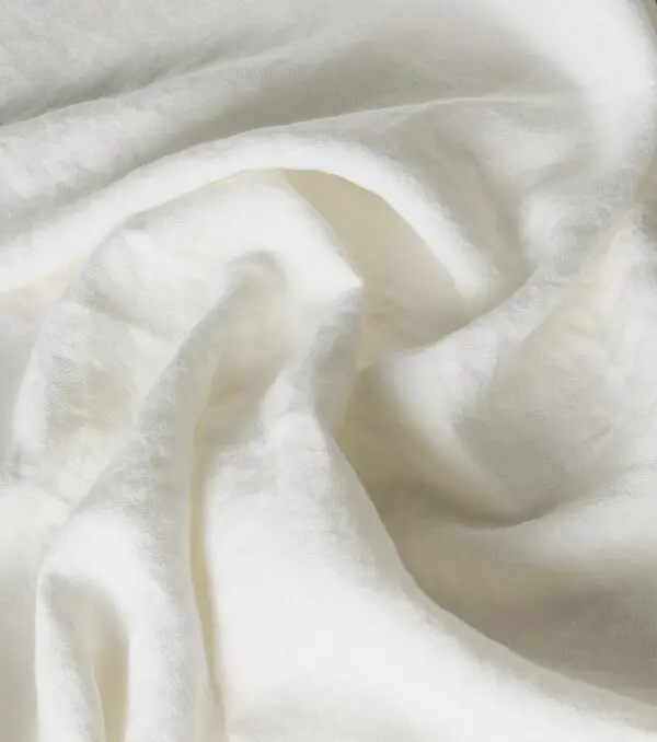ONCE MILANO Linen Bath Sheet - White