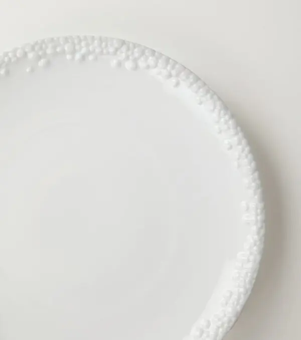 L'Objet Haas Mojave Porcelain Dinner Plate - White