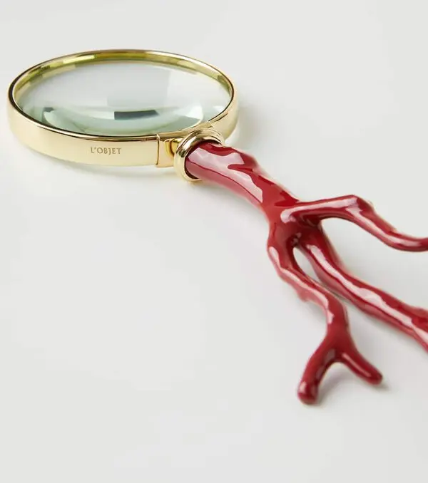 L'Objet Coral Magnifying Glass