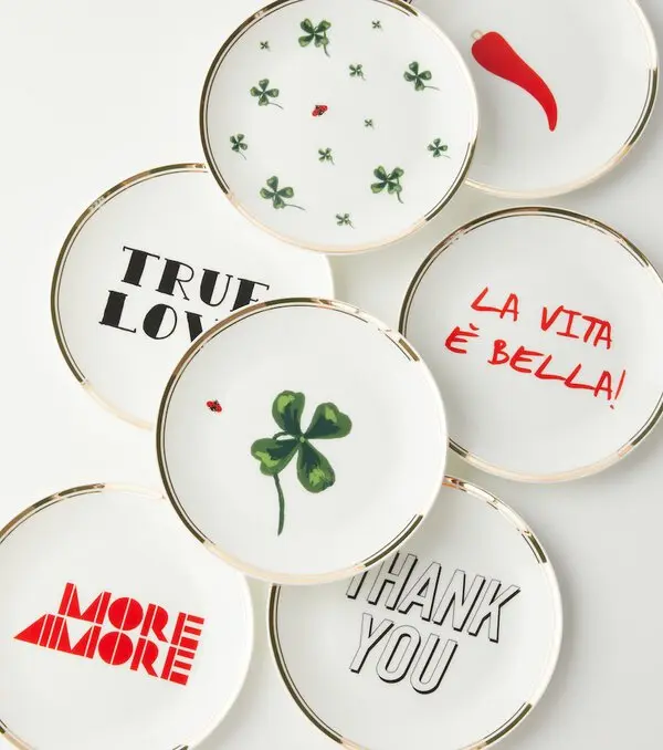 BITOSSI La Vita È Bella Set Of 6 Plates