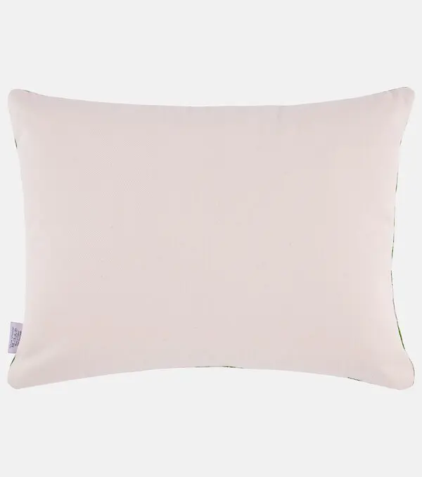 LES-OTTOMANS Velvet Cushion