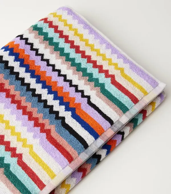 Missoni Riverbero Zigzag Terry Bath Sheet