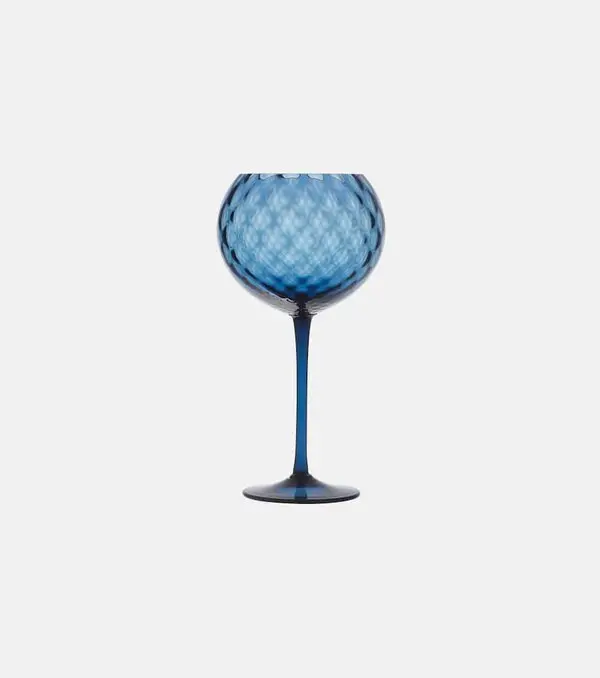 NASONMORETTI Red Wine Glass - Blue