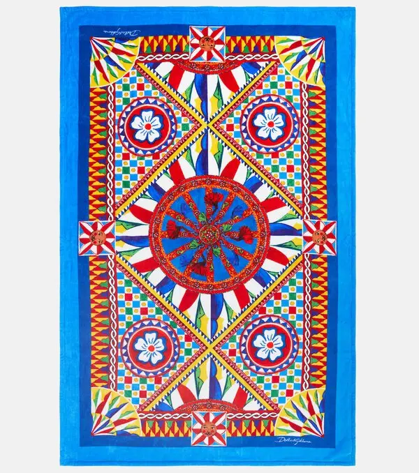 Dolce & Gabbana Carretto Terry Beach Towel