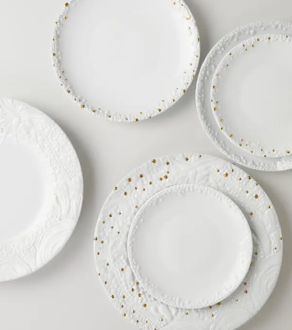 L'Objet Haas Mojave Charger Plate - White