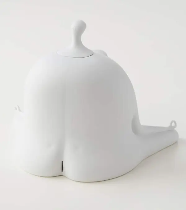L'Objet Haas Meditator Porcelain Incense Burner - White