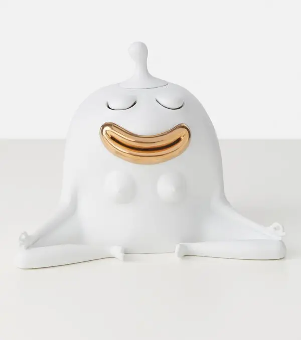 L'Objet Haas Meditator Porcelain Incense Burner