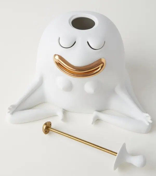 L'Objet Haas Meditator Porcelain Incense Burner