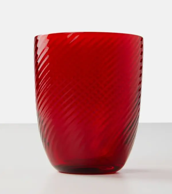 NASONMORETTI Idra Set Of 6 Glasses - Red