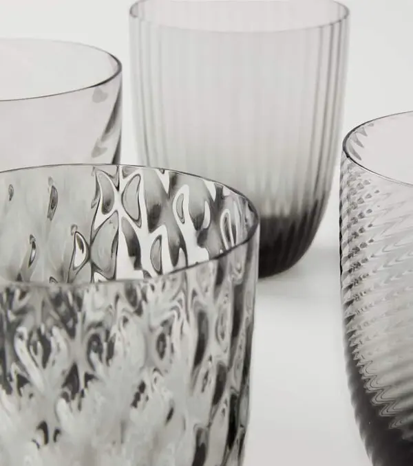 NASONMORETTI Idra Set Of 6 Glasses