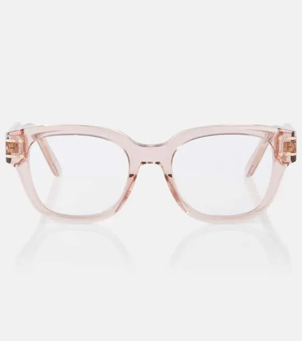 Dior Diorsignature S6i Square Glasses - Pink