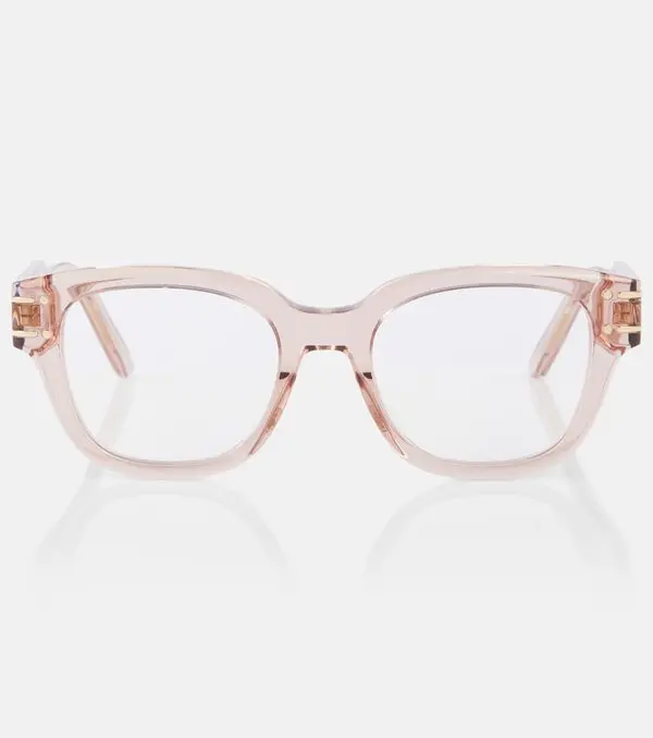Dior Diorsignature O S6i Square Eyeglasses - Pink