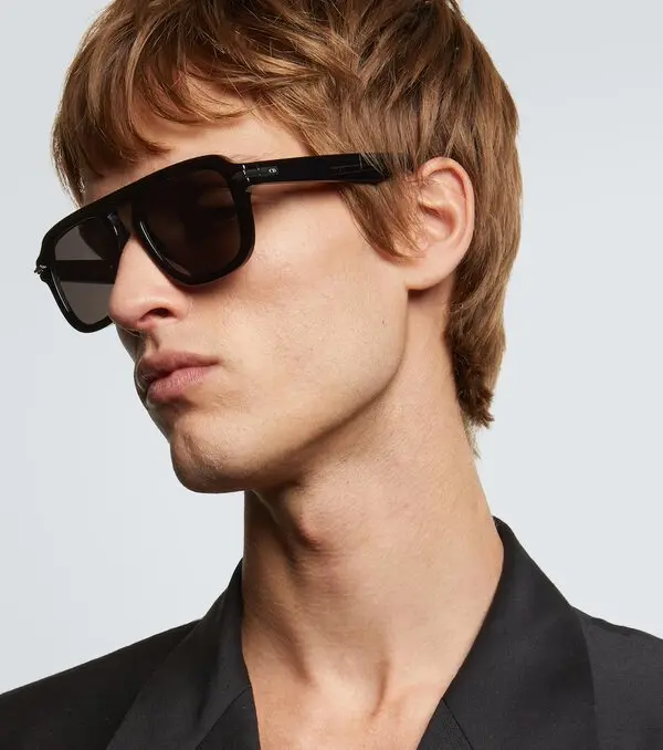 Dior Diorsuit S15i Flat-top Sunglasses - Black