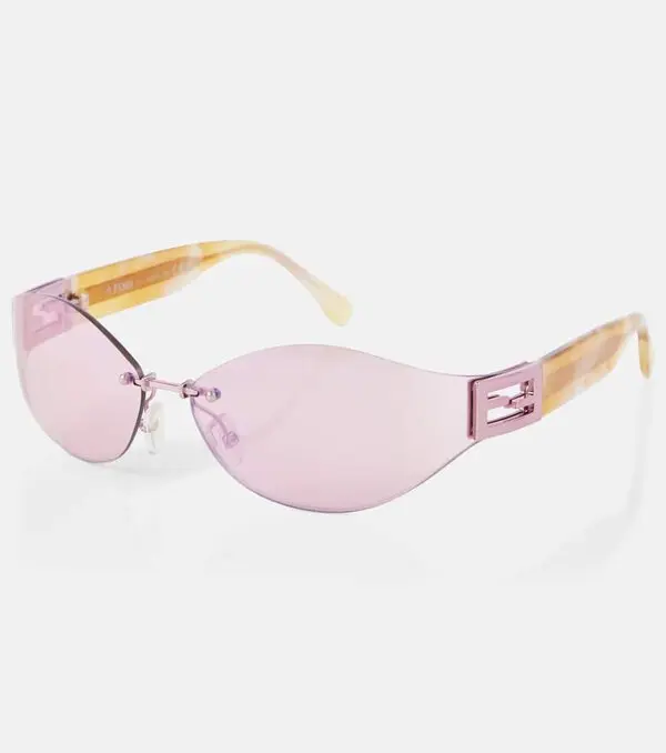 Fendi Baguette Cat-eye Sunglasses