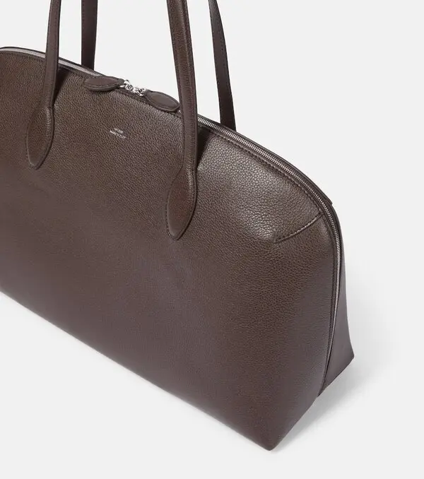 TOTEME Leather Tote Bag - Brown