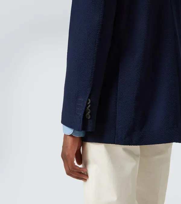 Rubinacci Single-breasted Wool Blazer