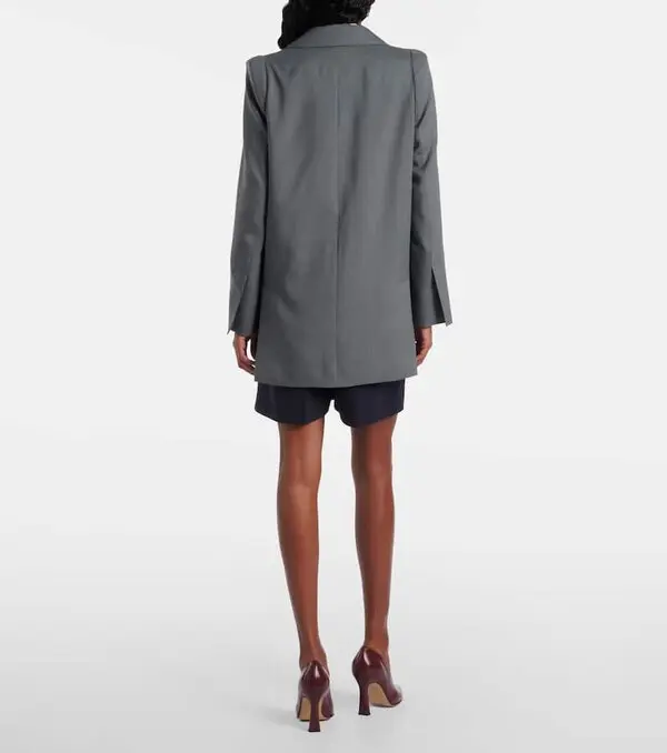 Max Mara Ebridi Wool, Mohair, And Silk Blazer