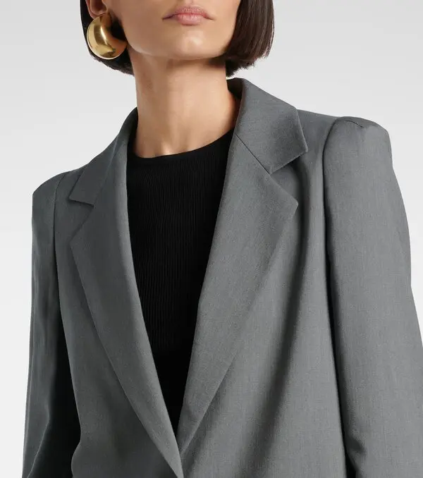 Max Mara Ebridi Wool, Mohair, And Silk Blazer