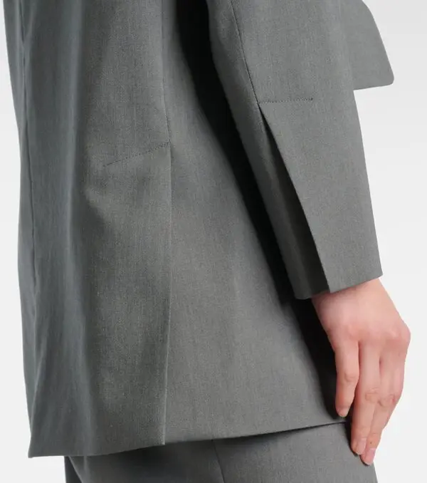 Max Mara Ebridi Wool, Mohair, And Silk Blazer