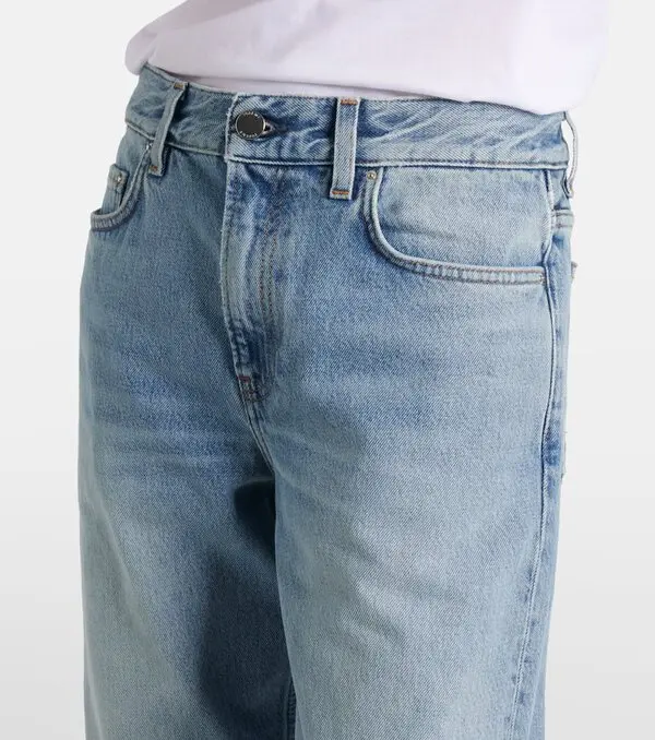 TOTEME Low-rise Straight Jeans - Blue