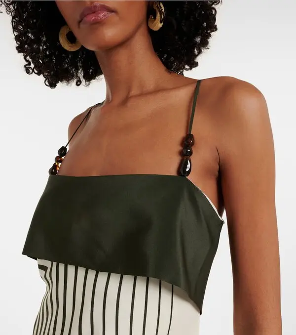 SIR. Leilana Striped Maxi Dress