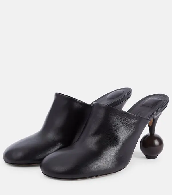 Jacquemus Bisou 90 Leather Mules