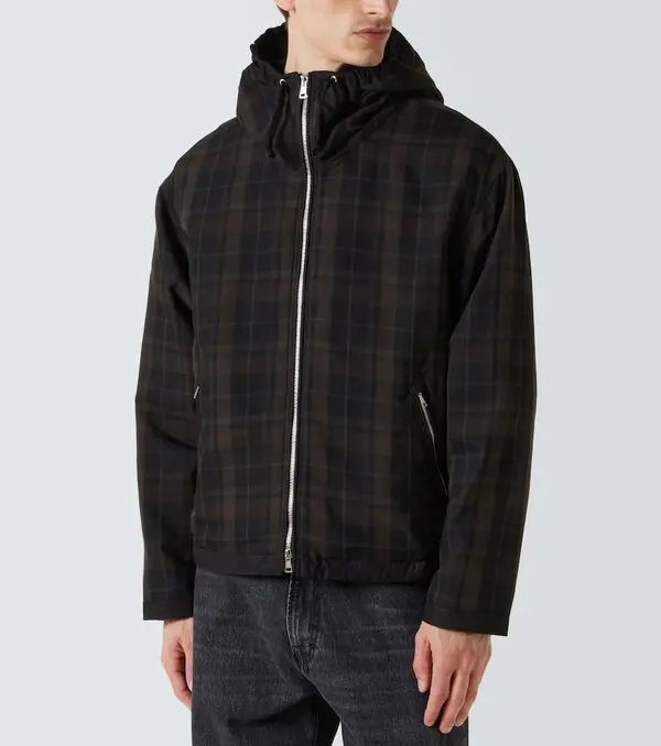 Our Legacy Riviera Checked Jacket - Black
