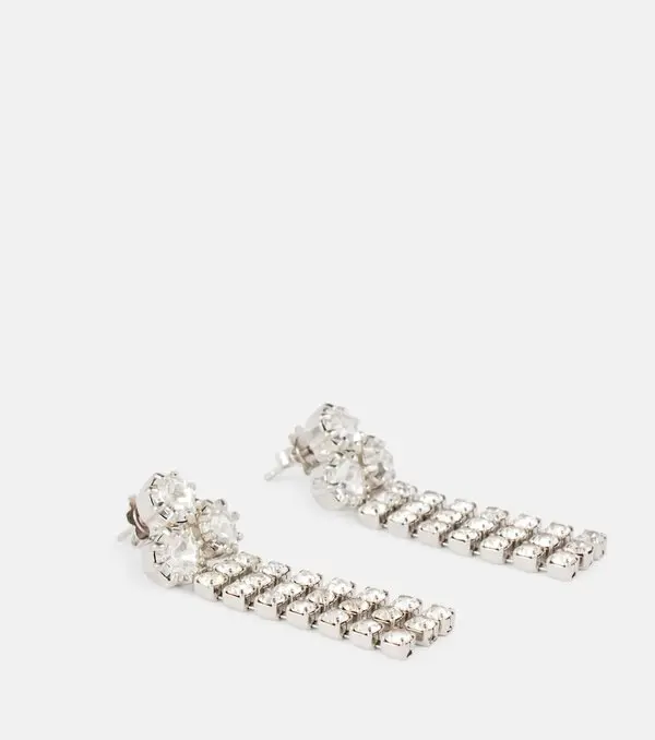 JIL SANDER Crystal-embellished Earrings