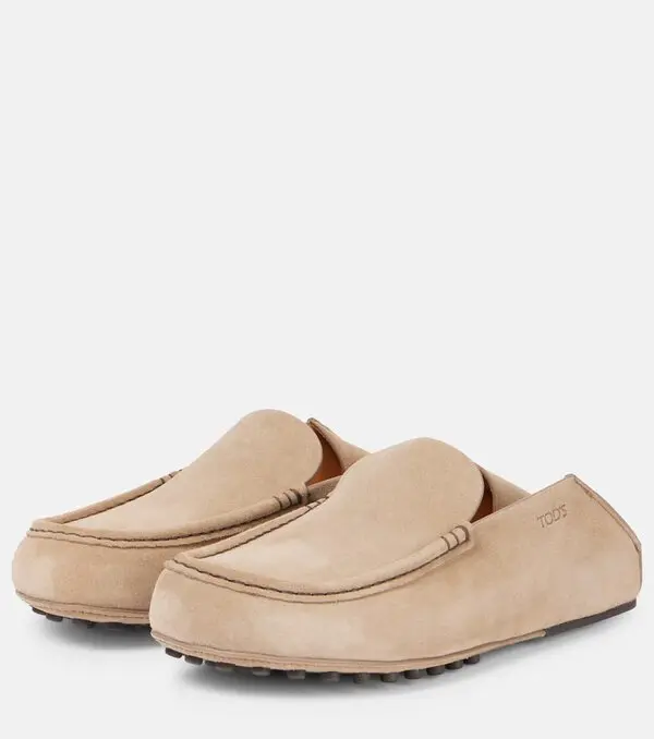 TOD'S Suede Slippers
