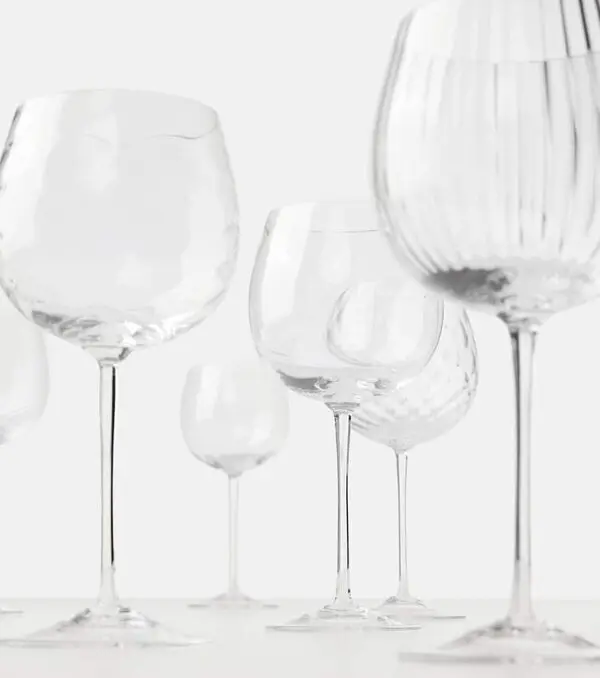 NASONMORETTI Tolomeo Set Of 6 Red Wine Glasses
