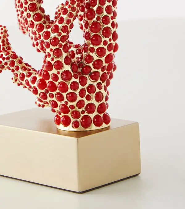 L'Objet Coral Gold-plated Bookend