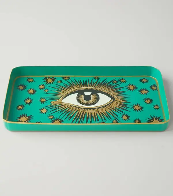 LES-OTTOMANS Eye Decorative Tray