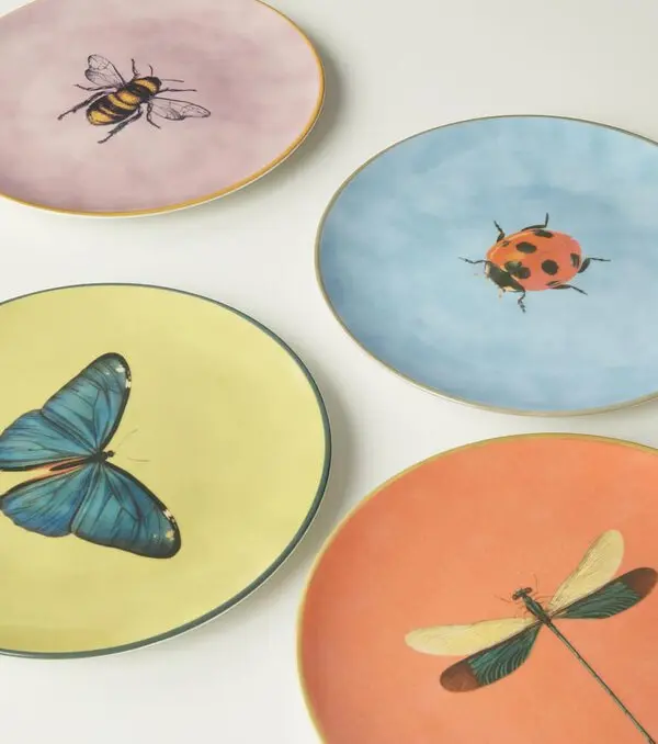 LES-OTTOMANS Insetti Bee Plate