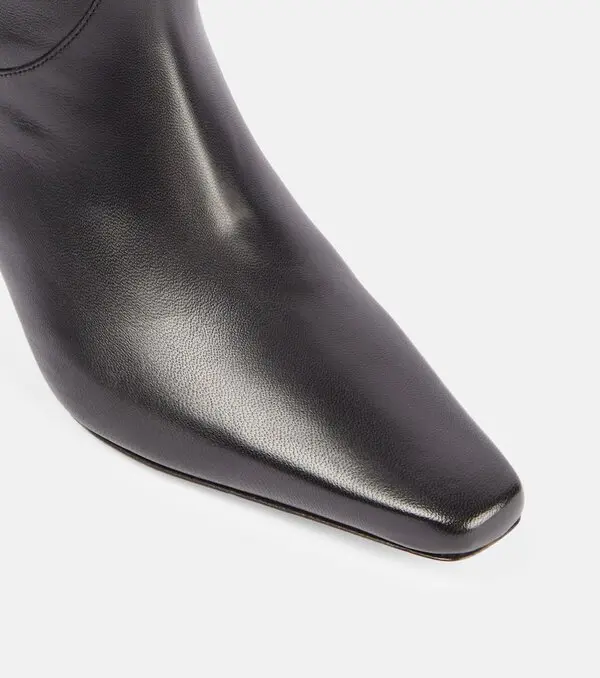 Staud Western Wally 55 Leather Cowboy Boots