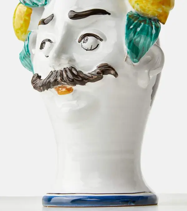 LES-OTTOMANS Lemon Ceramic Vase
