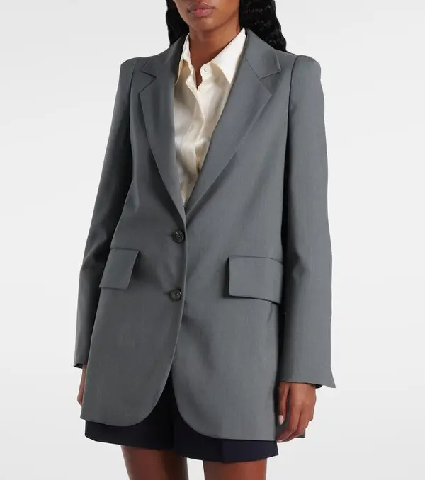 Max Mara Ebridi Wool, Mohair, And Silk Blazer