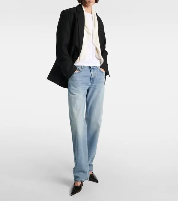 TOTEME Low-rise Straight Jeans