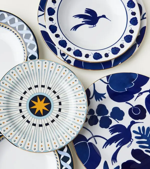 La DoubleJ Wildbird Set Of 2 Dinner Plates