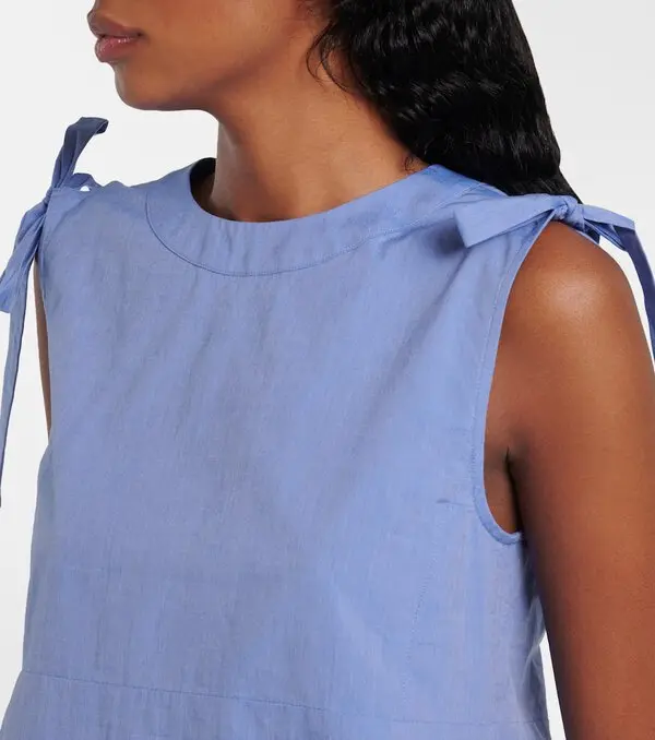 Max Mara Cotton Canvas Top