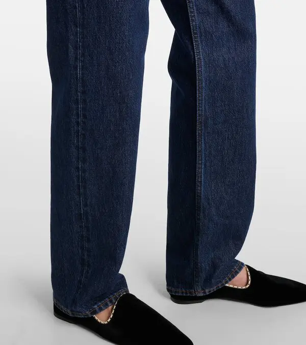 TOTEME Low-rise Straight Leg Jeans
