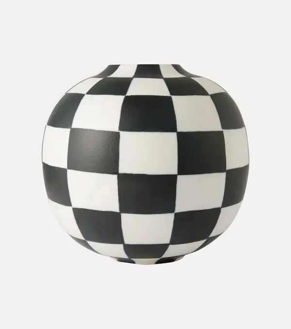 L'Objet Damier Small Vase - Multicoloured