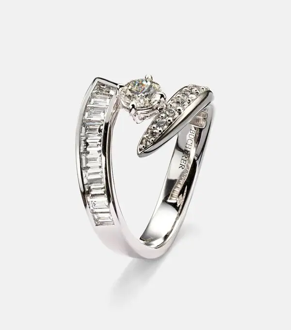BUCHERER FINE JEWELLERY Inner Fire 18kt White Gold Diamond Ring